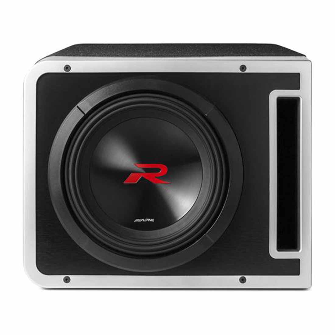 Alpine R2-SB10V Halo Series 10" Preloaded Ported Subwoofer Enclosure ...