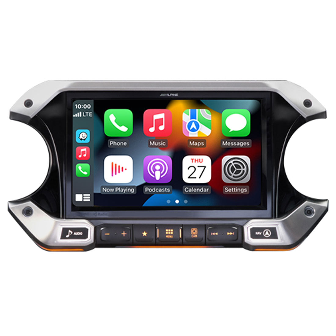 Alpine I509-WRA-JL Restyle 9" Custom-Fit Digital Multimedia Receiver ...