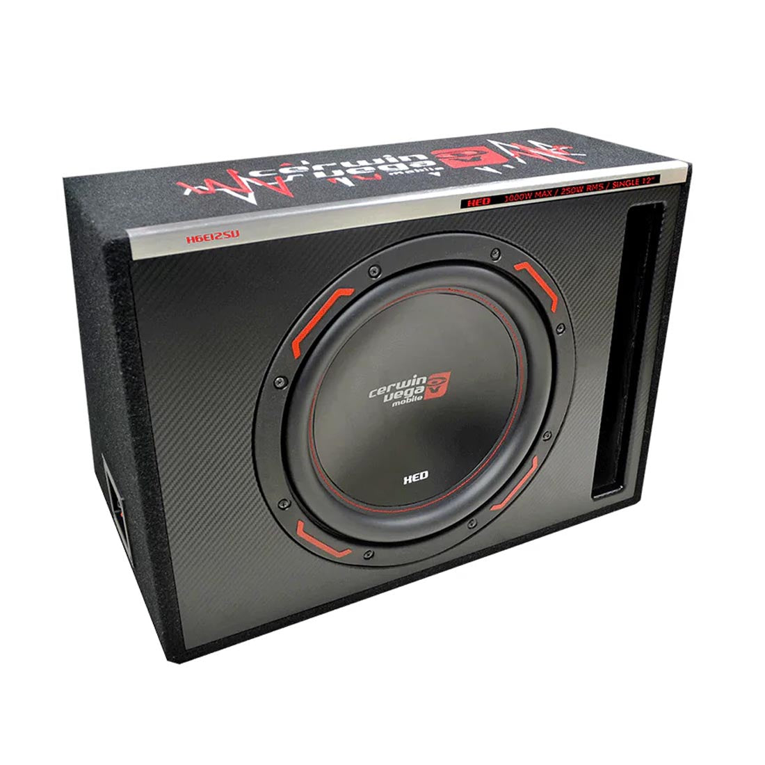 Cerwin Vega H6E12SV HED Series 12" Vented Loaded Subwoofer Enclosure ...