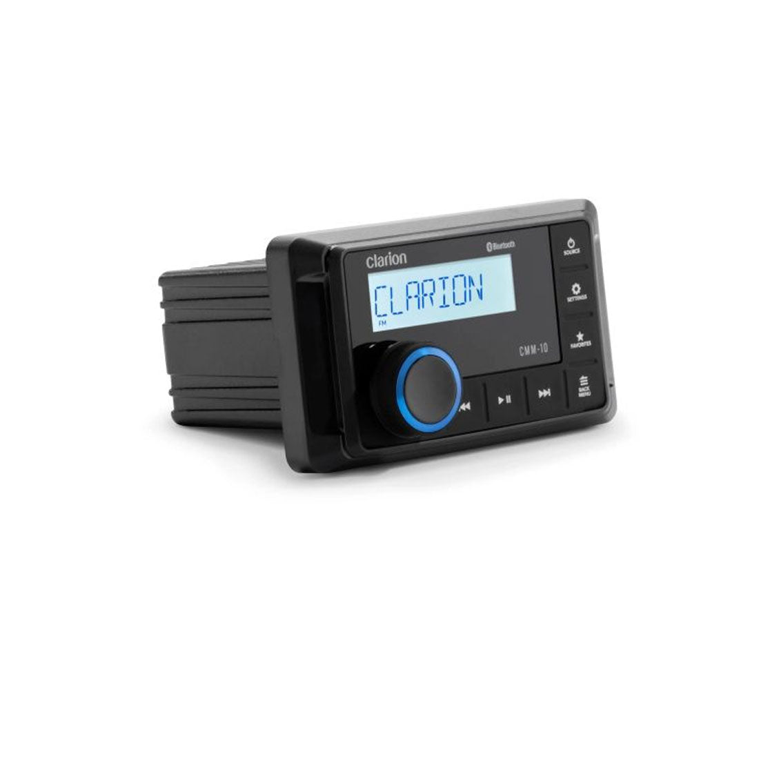 Clarion Marine CMM-10 All-in-One Marine Digital Receiver with LCD Disp ...
