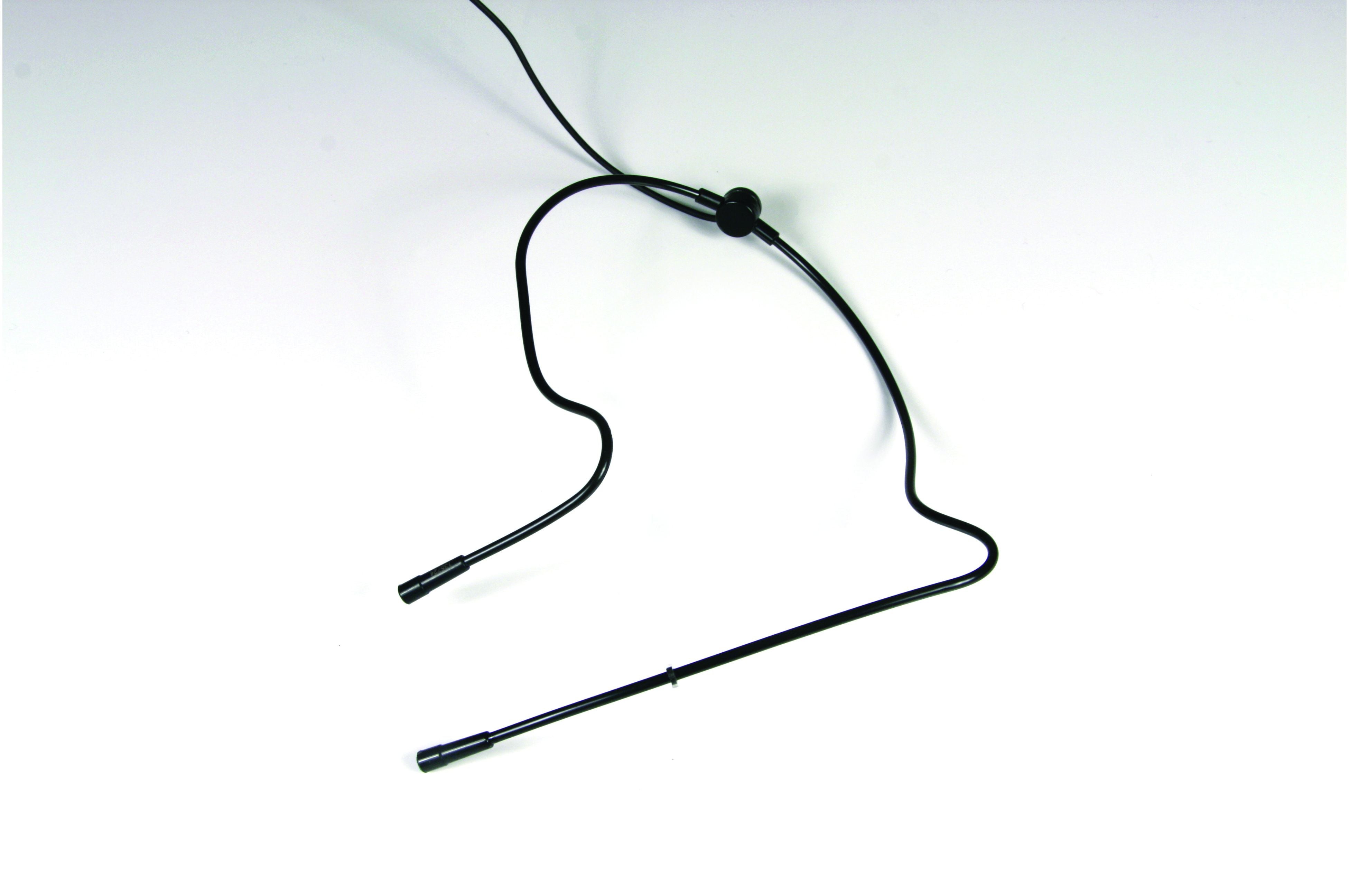 TOA MIC-X22-B-R Lightweight Headset Microphone - Black