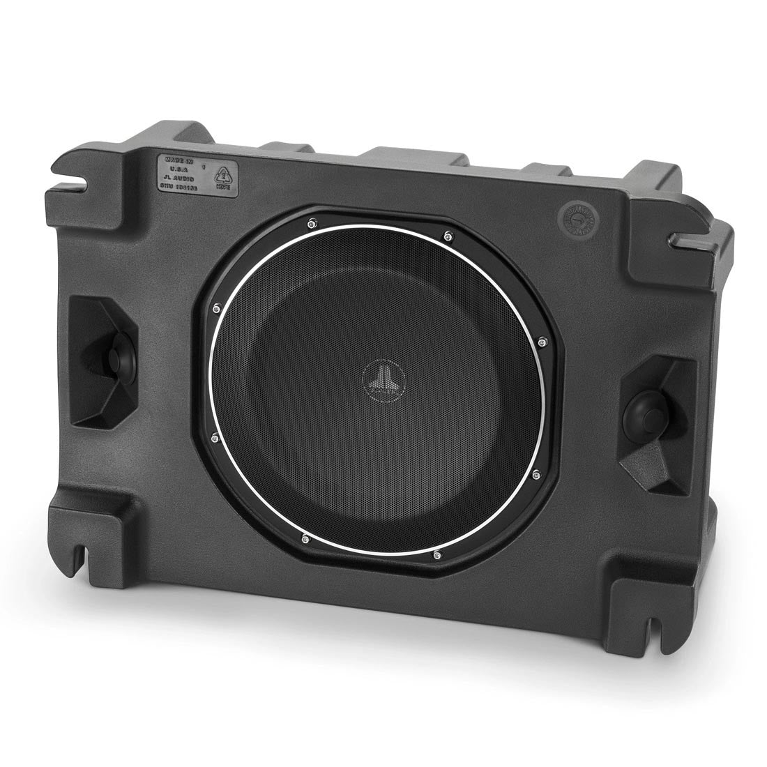 JL Audio PES112-TW1-2 12" 2-Ohm Stowaway Loaded Sealed Subwoofer Enclo ...