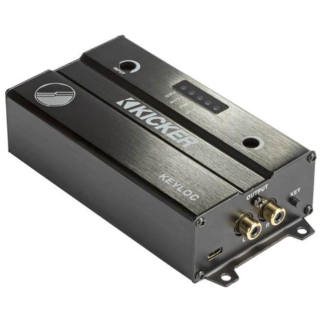 Kicker 47KEYLOC Smart Line-Out Converter - 2-Channel Converter with ...