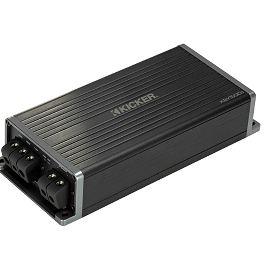 Kicker 47KEY500.1 500-Watt Compact Mono Channel Amplifier with ...