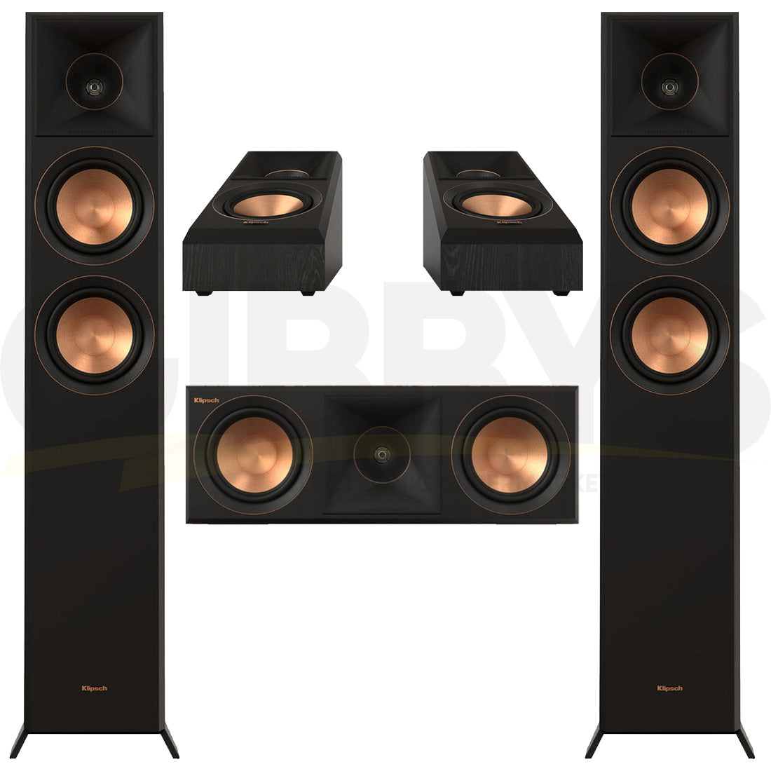 Klipsch RP-5000FBII Reference Premier MK-II 5.0 Speaker Bundle #7 ...