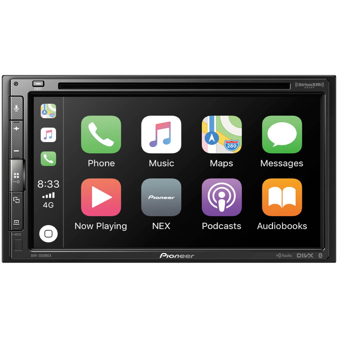 Pioneer AVH-2550NEX Double-Din 6.8" Built-in Bluetooth Multimedia DVD ...