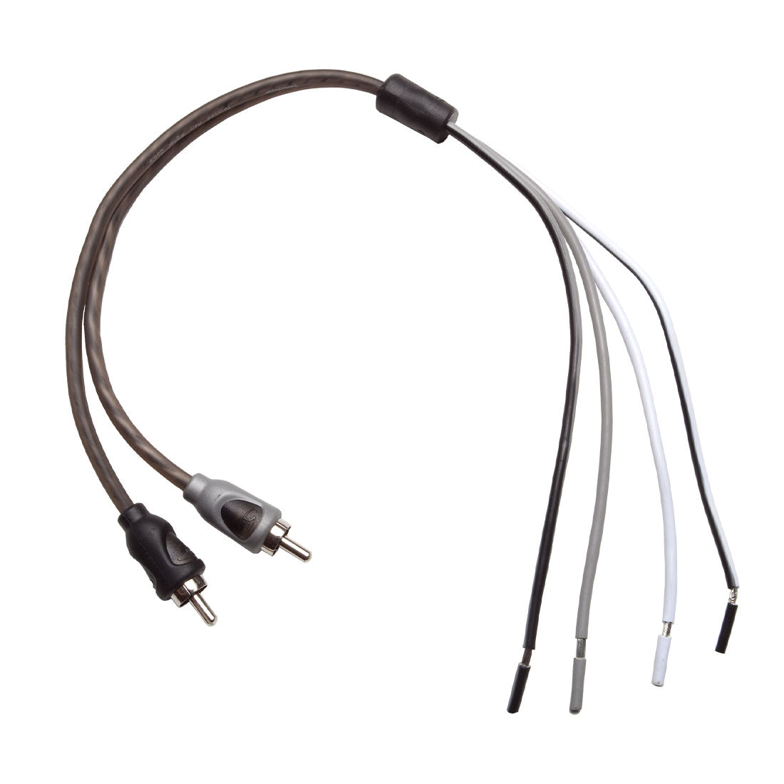 Rockford Fosgate Rfi2sw Speaker Wire To Male Rca Adapter